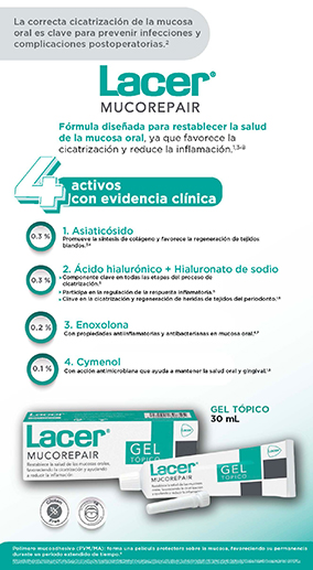LACER MUCOREPAIR GEL TÓPICO | Medicamentos PLM